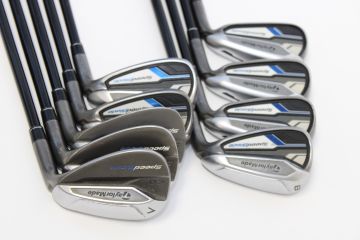 TaylorMade Speedblade Eisensatz 5 9 PW AW SW LW Light Flex Graphit